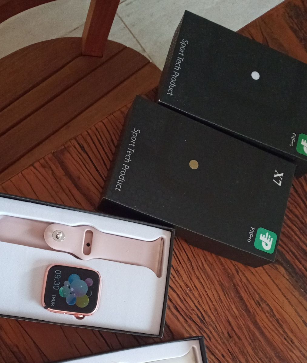 Smartwatch Relógio Inteligente X7 Varias Funções Monitoramento Cardíaco ...