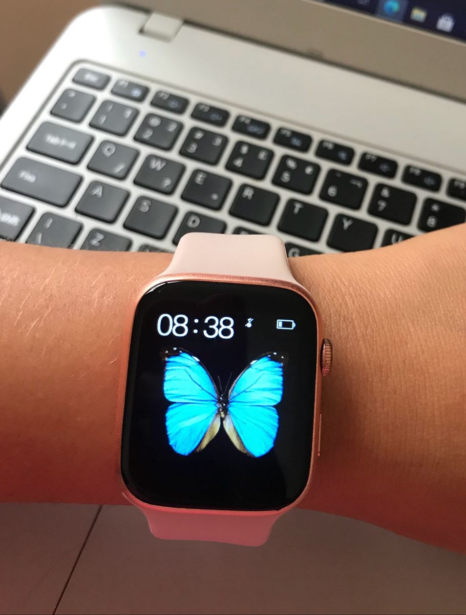 Smartwatch Rosé | Relógio Feminino Apple Watch Atencao Modelo Inspirado ...