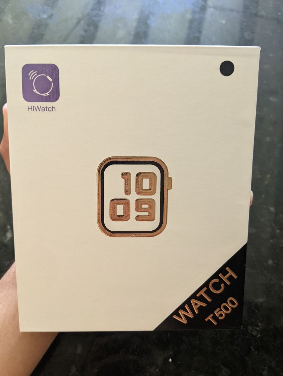 Smartwatch T500 Max | Item Info & Eletro Iwo Nunca Usado 67772842 | enjoei
