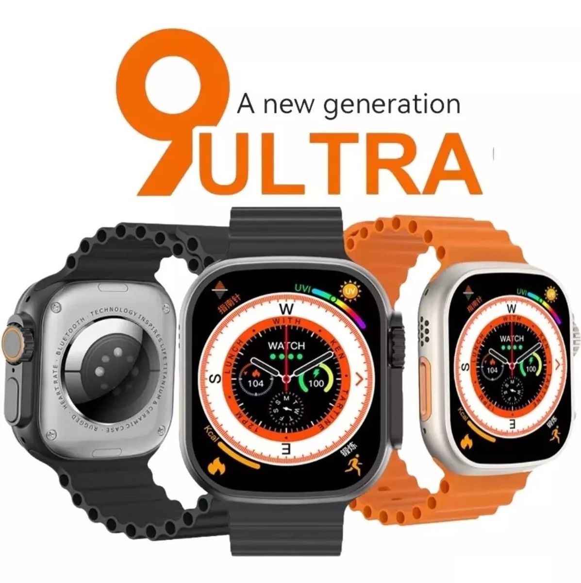 Smartwatch Ultra 9 Série 9 Lançamento2023 Gps 49mm | Relógio Masculino ...
