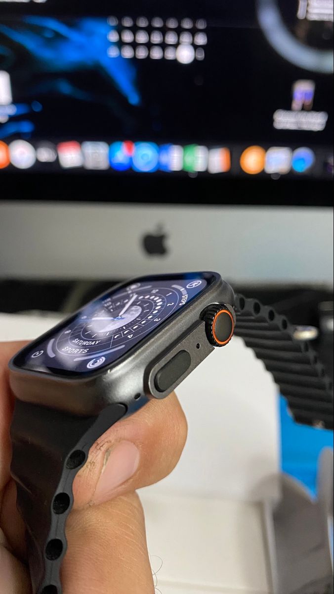 Smartwatch Ultra Mini 2 Pulseiras Completo Relógio Inteligente | Moda ...