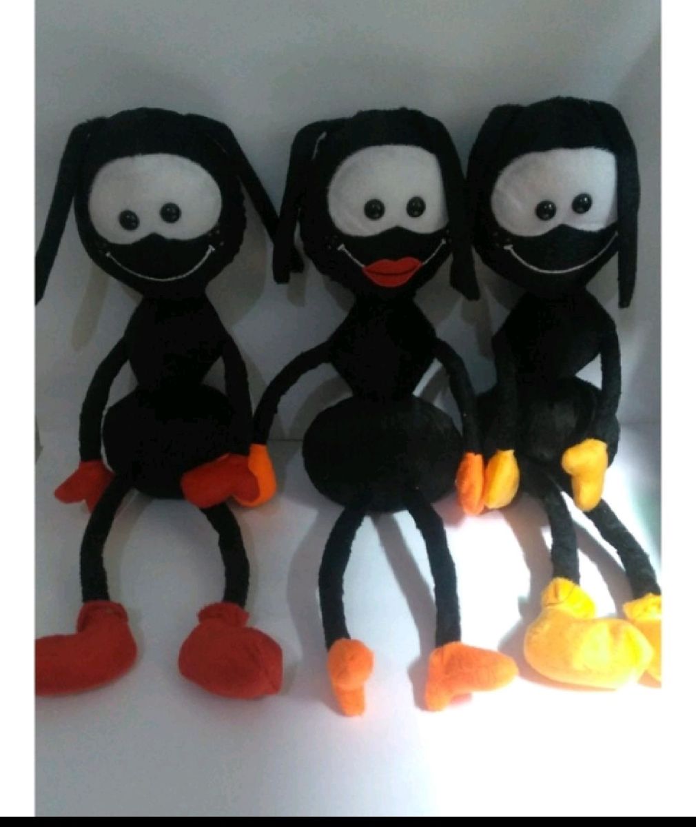 Smilinguido Pelúcia Urso Trio Turma Desenho | Pelúcia Nunca Usado ...