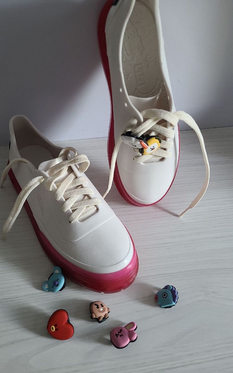 Sneaker Melissa Bt21 - Bts | Tênis Feminino Melissa Nunca Usado ...