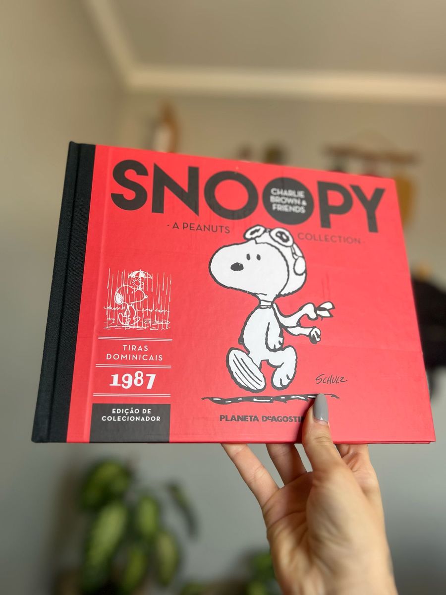 Snoopy a Peanuts Collection Todas As Tiras Livro 36 - 1987 | Livro ...