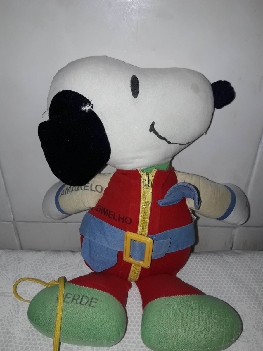 Snoopy Antigo Estrela para Reparo | Brinquedo para Bebês Estrela Usado ...