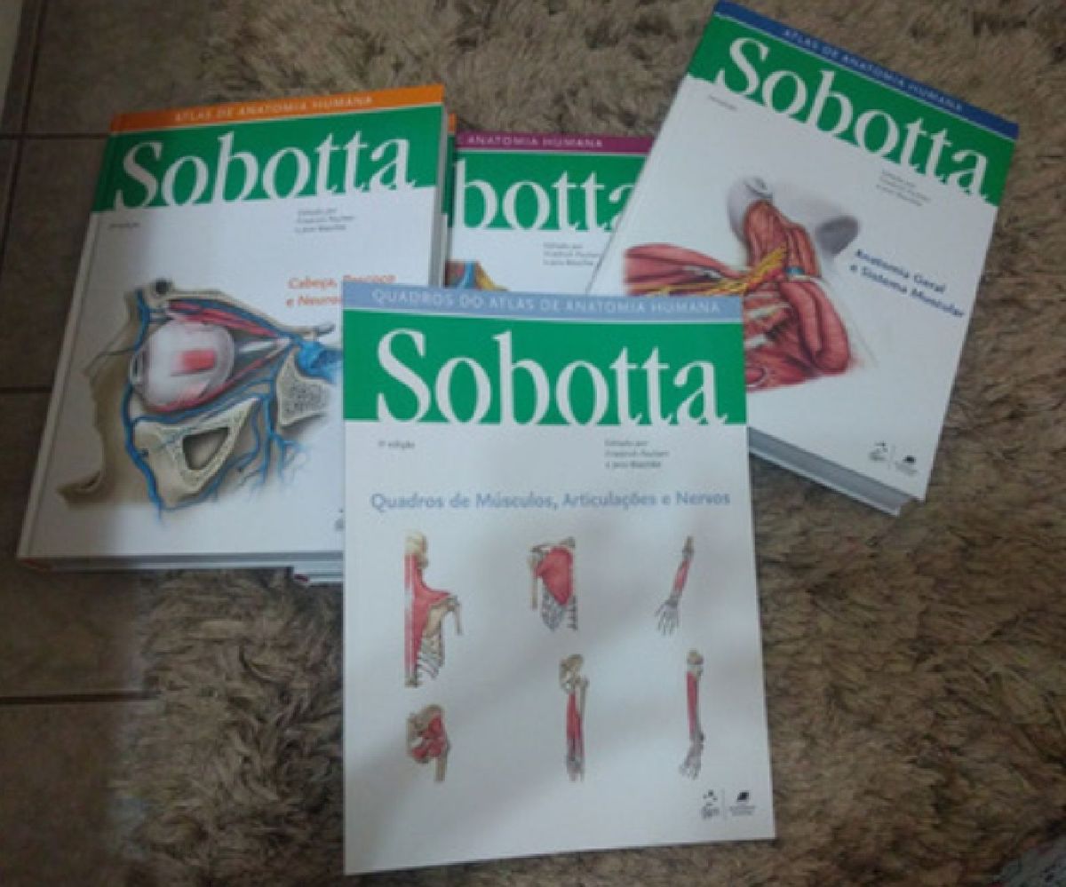 Sobotta- Atlas de Anatomia Humana -3 Volumes -24a. Ed. | Livro Sobotta ...