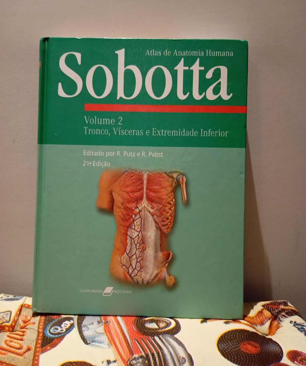 Sobotta - Atlas de Anatomia Humana | Livro Guanabara Koogan Usado ...