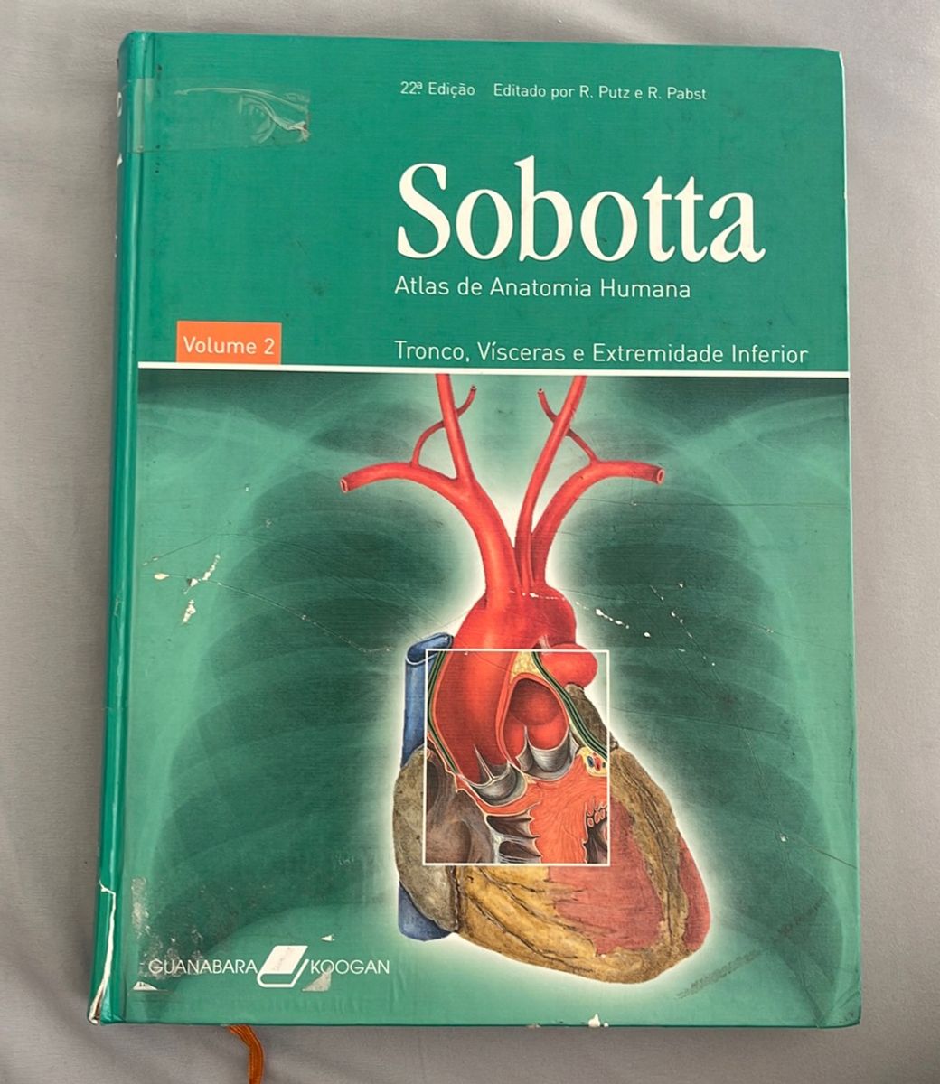 Sobotta Atlas de Anatomia Humana | Livro Sobotta Usado 75954891 | enjoei