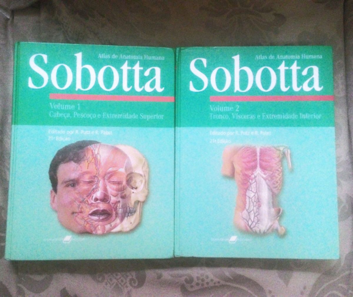 Sobotta Volume 1 e 2 21° Edição | Livro Editora Guanabara Koogan Usado ...