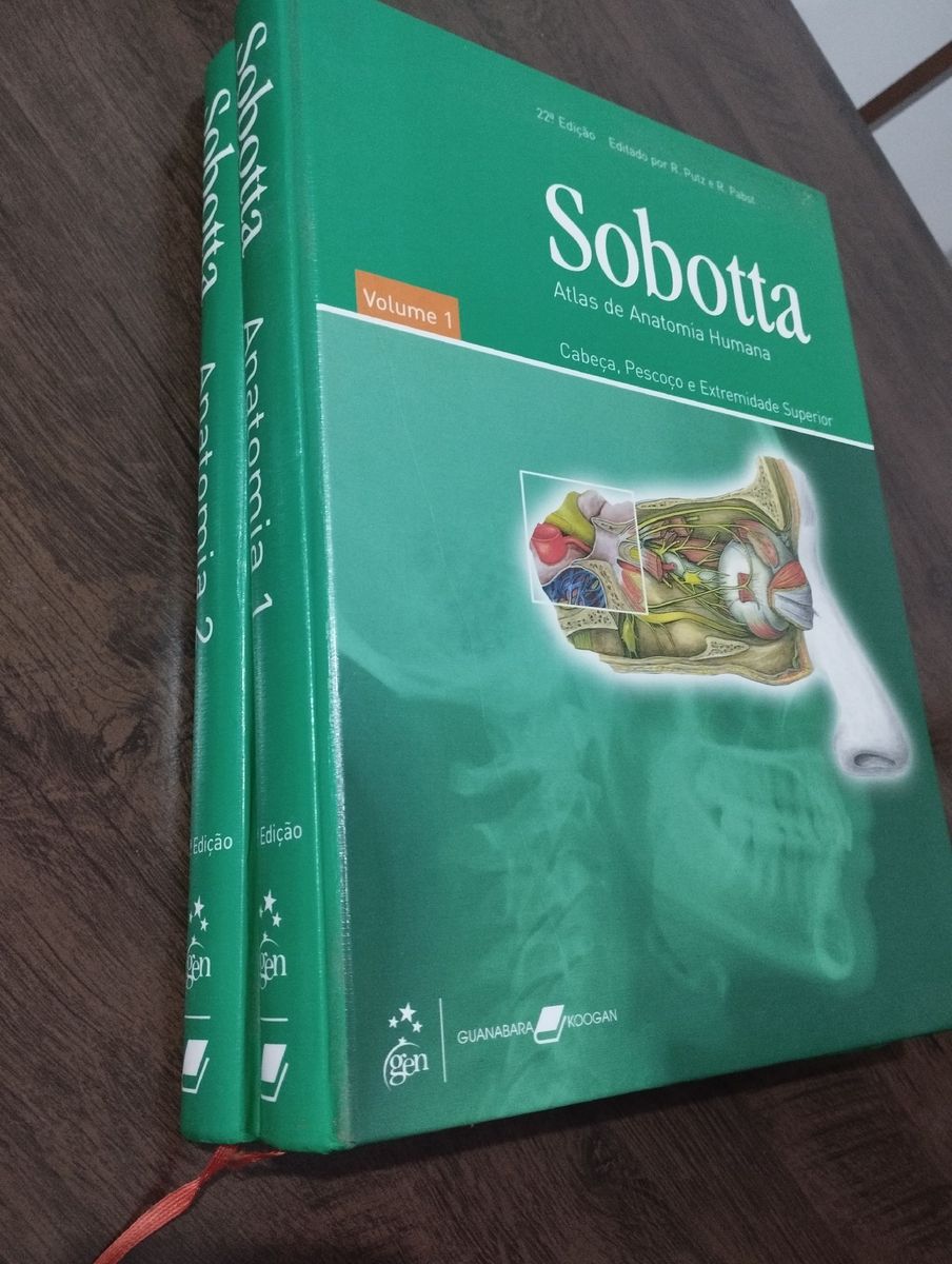 Sobotta - Volume 1 e 2 | Livro Sobotta Usado 72217891 | enjoei