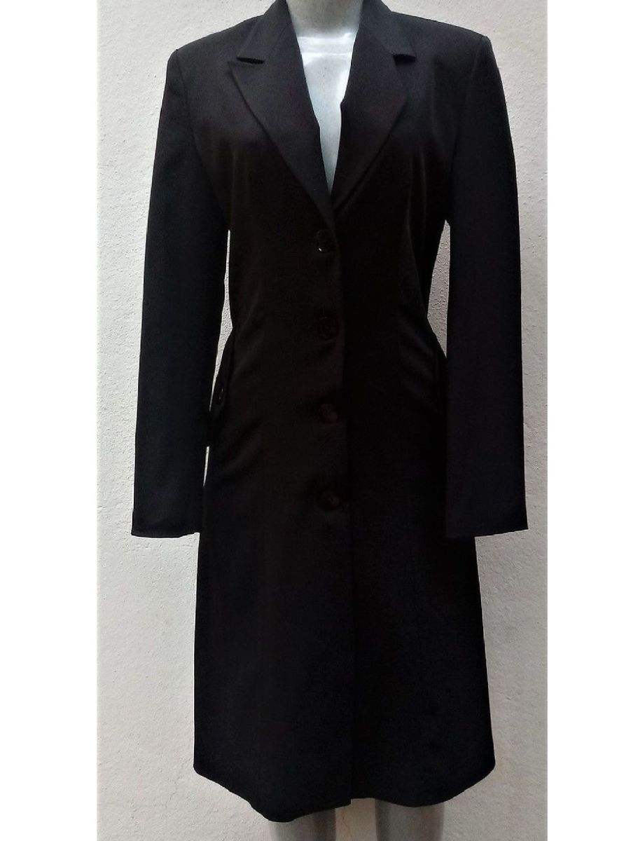Sobretudo Feminino Preto | Casaco Feminino Seropia Usado 73199548 | enjoei