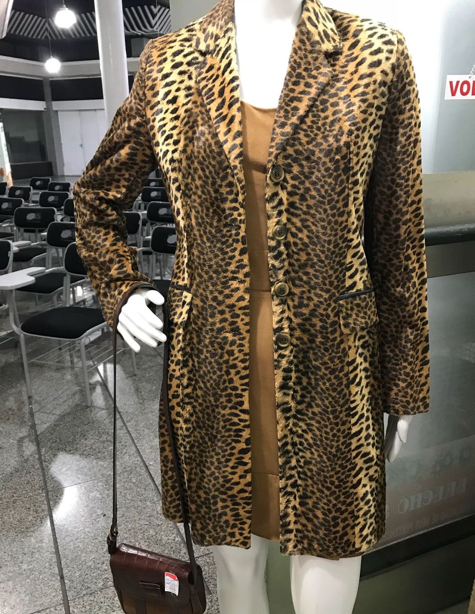 Sobretudo Pelo Importado | Casaco Feminino Vertigo Usado 28106827 | enjoei