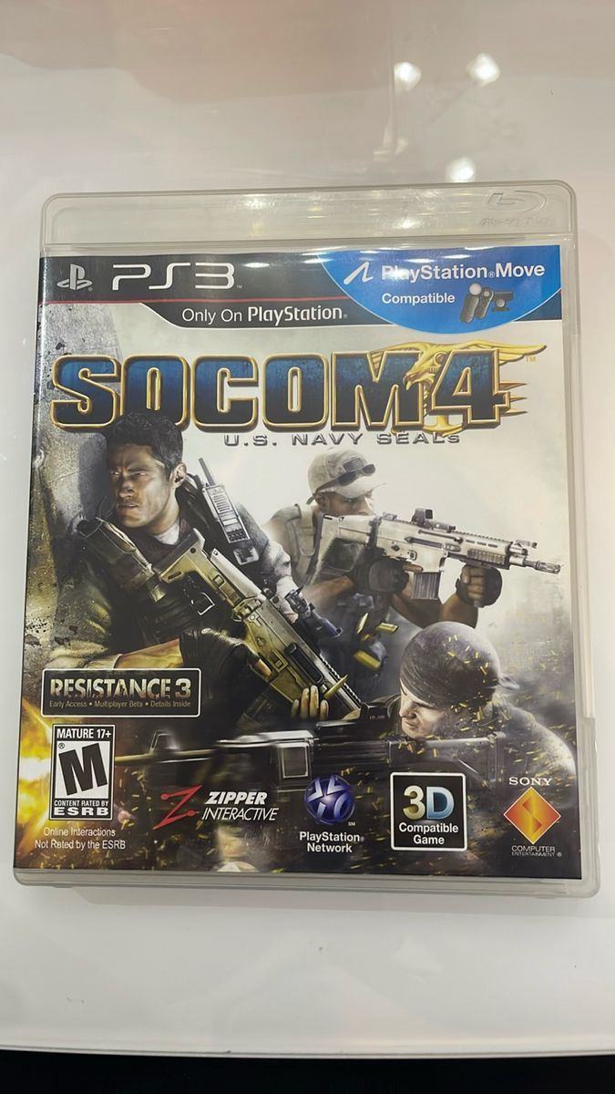 Socom 4 Ps3 Sony Usado 102686650 enjoei