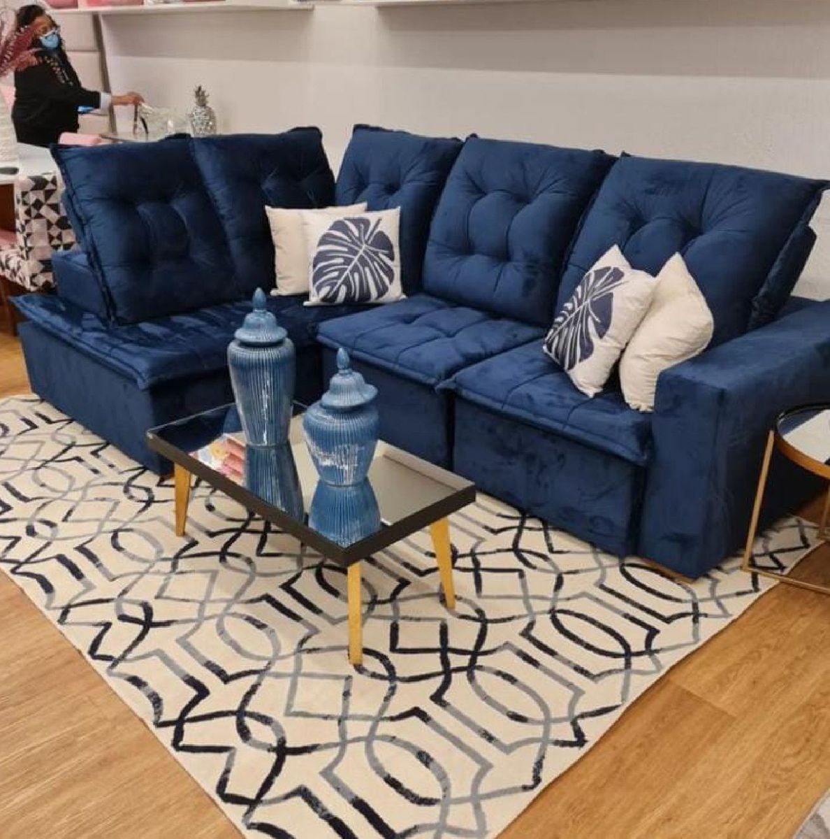 Sofá 3 Lugares Retrátil e Reclinável Cama Inbox Compact 1,80m | Sofá ...