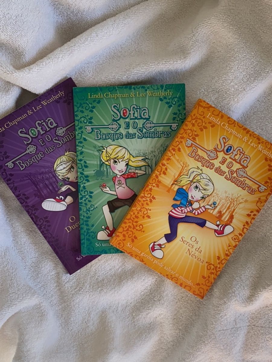 Sofia e O Bosque Das Sombras - 3 Volumes | Livro Editora Vale Das Letras Usado 64415701 | enjoei