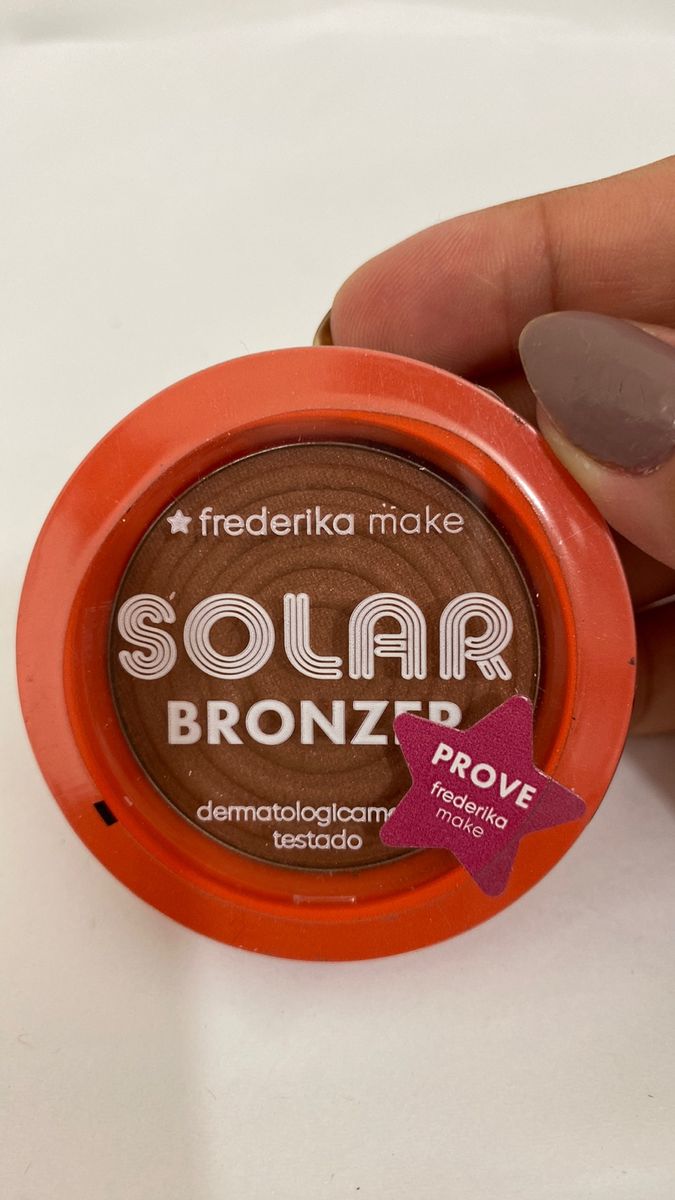 Solar Bronzer Frederika Acapulco 5g | Maquiagem Feminina Frederika ...