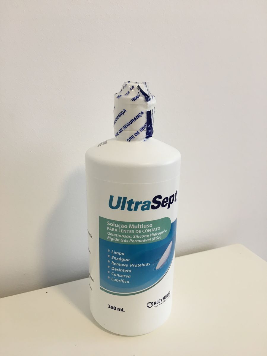 Solução Multiuso para Lentes de Contato Ultrasept 360ml | Maquiagem ...