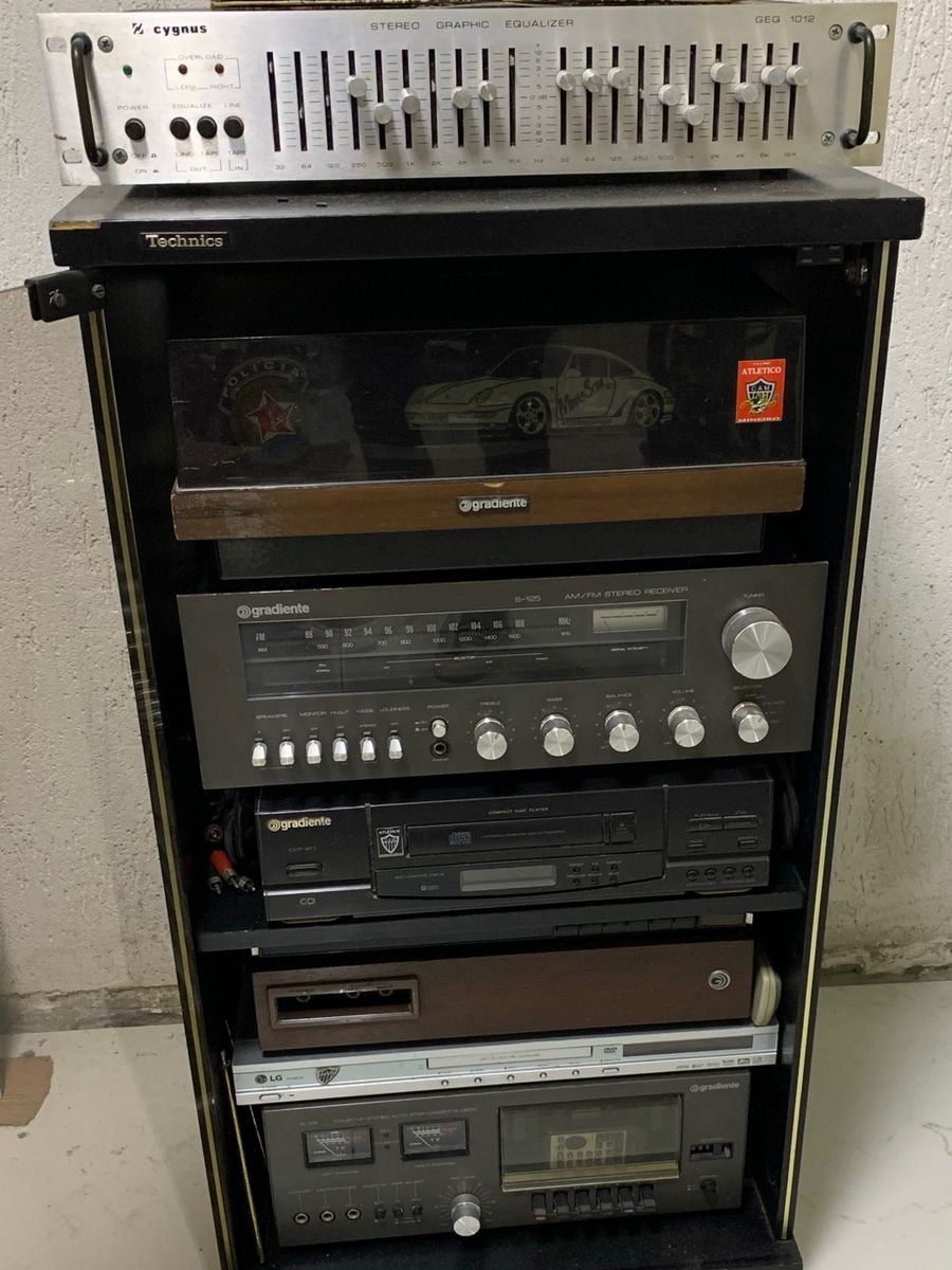 Som Gradiente System 125 | Item de Música Gradiente Usado 80047614 | enjoei