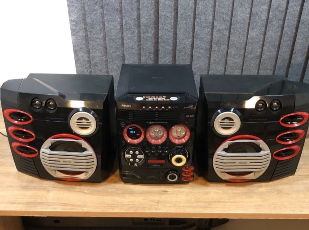 Som Radio Philips Fw C577 5500w | Item de Música Philips Usado 78382600 ...