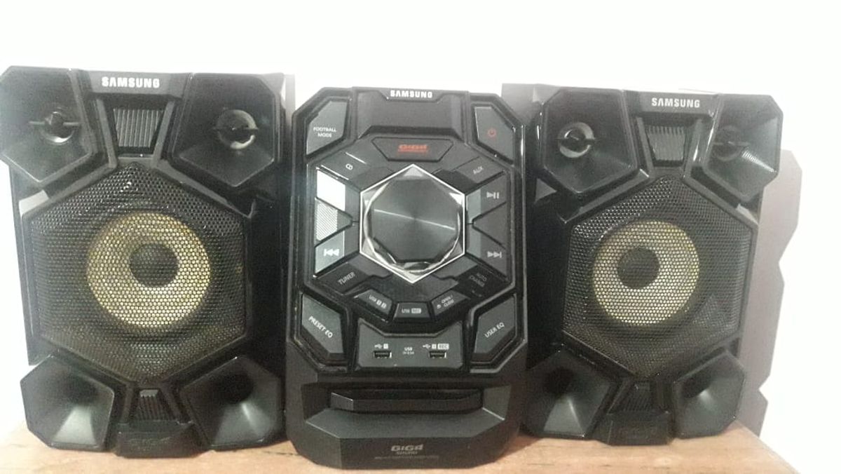 Som Samsung - Mini System Mx-j640 200 W | Móvel p/ Casa Samsung Usado ...