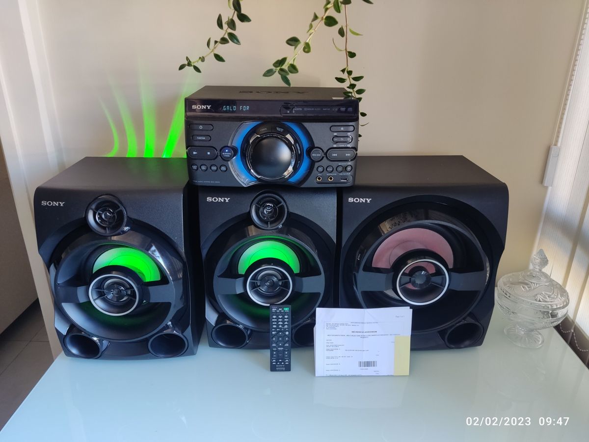 Som Sony Mhc-m80d | Item de Música Sony Usado 81848047 | enjoei