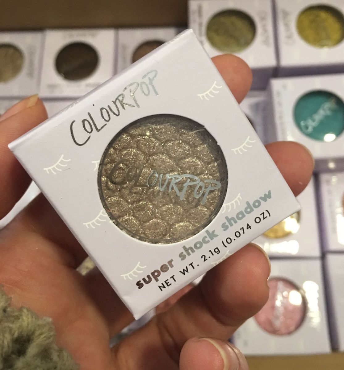 Sombra Super Shock Colourpop | Maquiagem Feminina Colourpop Nunca Usado ...