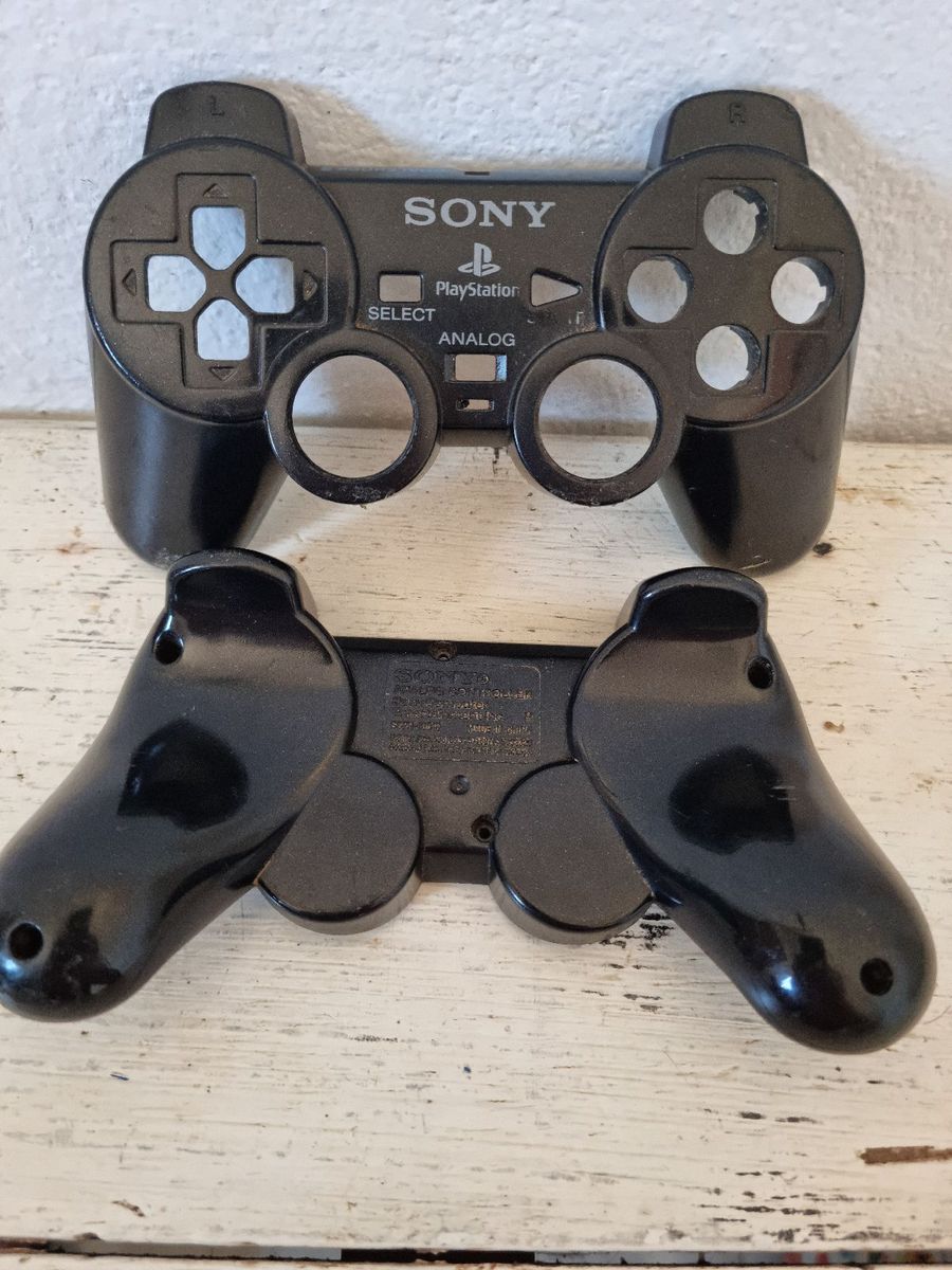(somente Carcaça) Controle para Ps2 | Acessório p/ Videogame Sony Usado ...