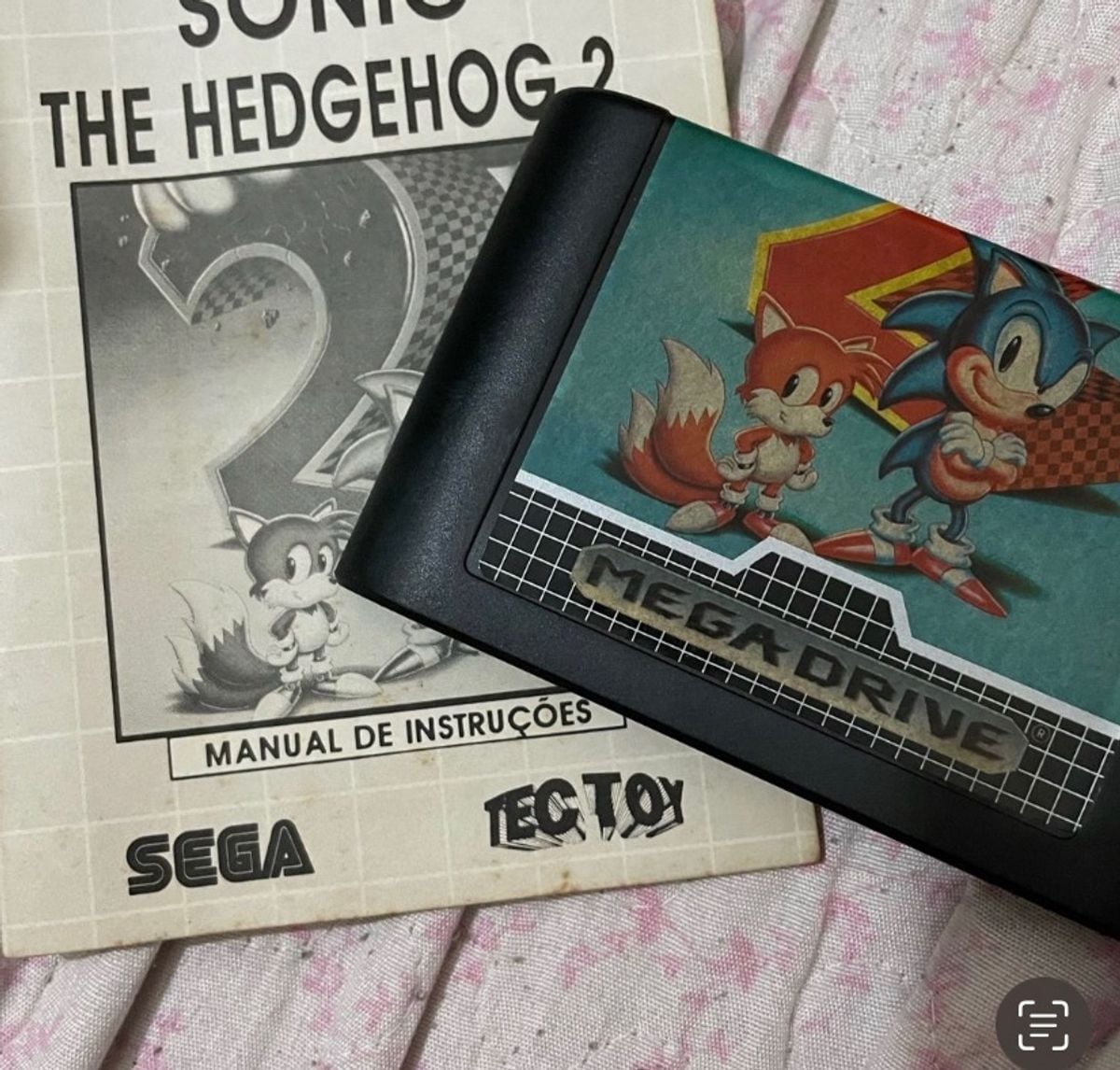 Sonic 2 Original com Manual | Jogo de Videogame Sega Usado 80298726 ...