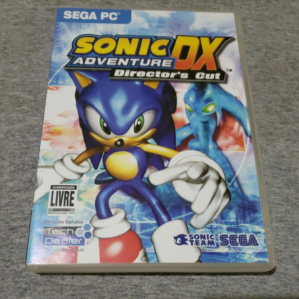 Sonic Dx Adventure Director's Cut - Pc | Jogo de Computador Cd Rom ...