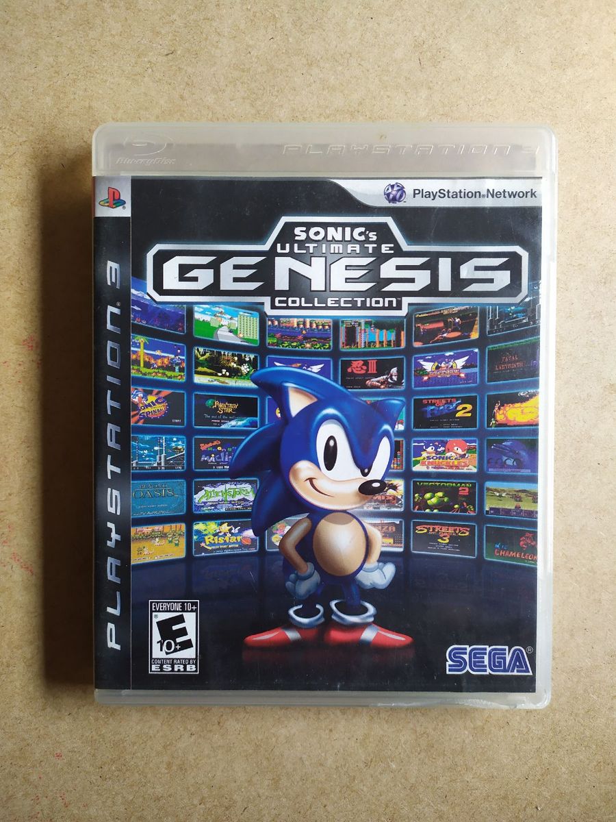Sonic Genesis Collection - Ps3 | Jogo de Videogame Play Station Usado ...