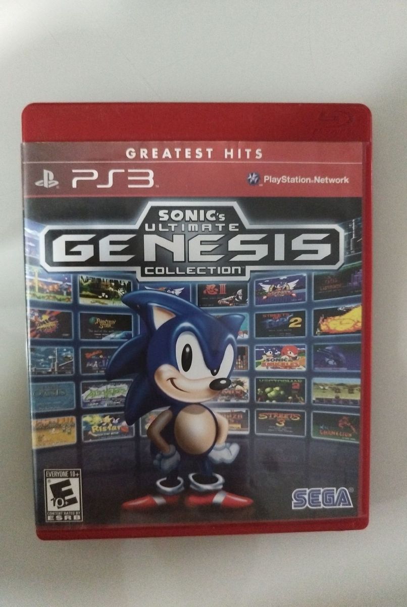 Sonic Genesis Collection - Ps3 | Jogo de Videogame Playstation 3 Usado ...