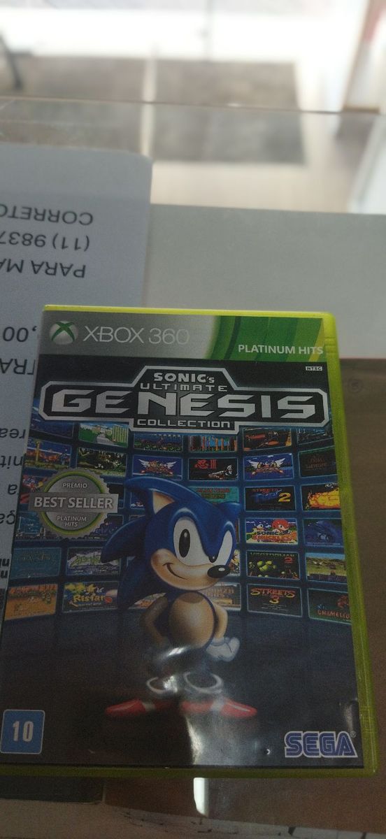 Sonic Gênesis Collection | Jogo de Videogame Microsoft Usado 118707939 ...
