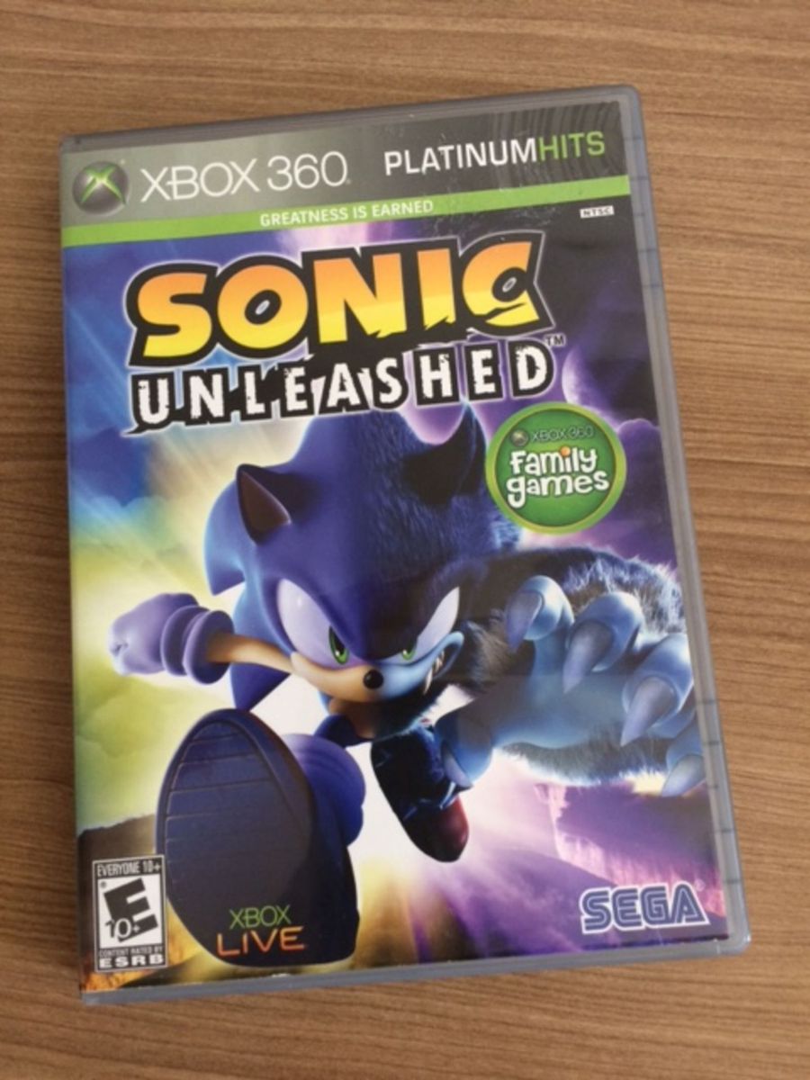 Sonic Unleashed Xbox 360 | Jogo de Videogame Microsoft Usado 19773908 ...