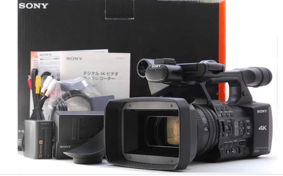 Sony Fdr-ax1 Filmadora Digital 4k Câmera de Vídeo Cmos do Japão ...