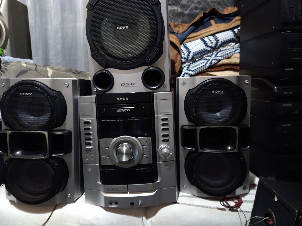 Sony Modelo Hcd-rg 490 Genezi Completo Ler Descrição | Item Info ...