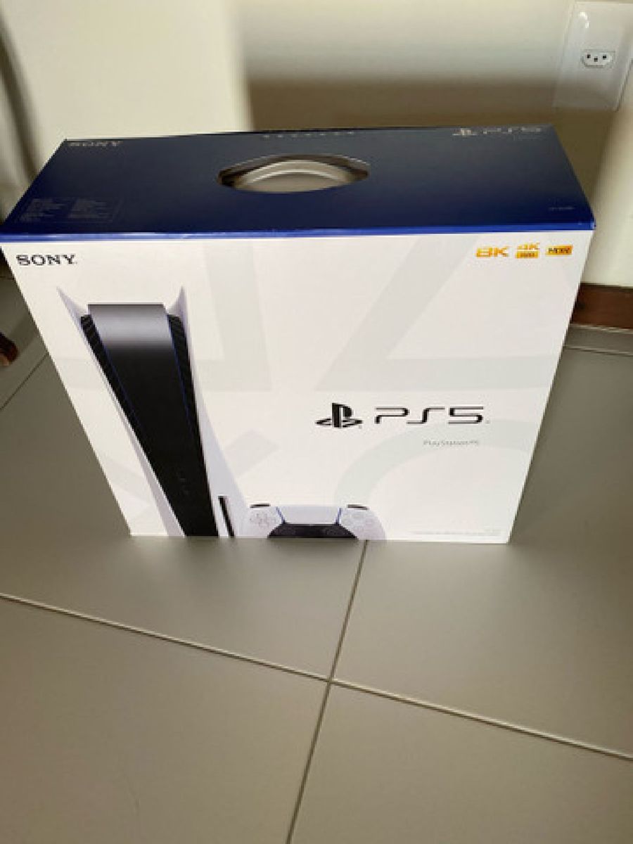 Sony Ps 5 Completo Na Caixa com Nf | Cacareco Sony Usado 48692470 | enjoei