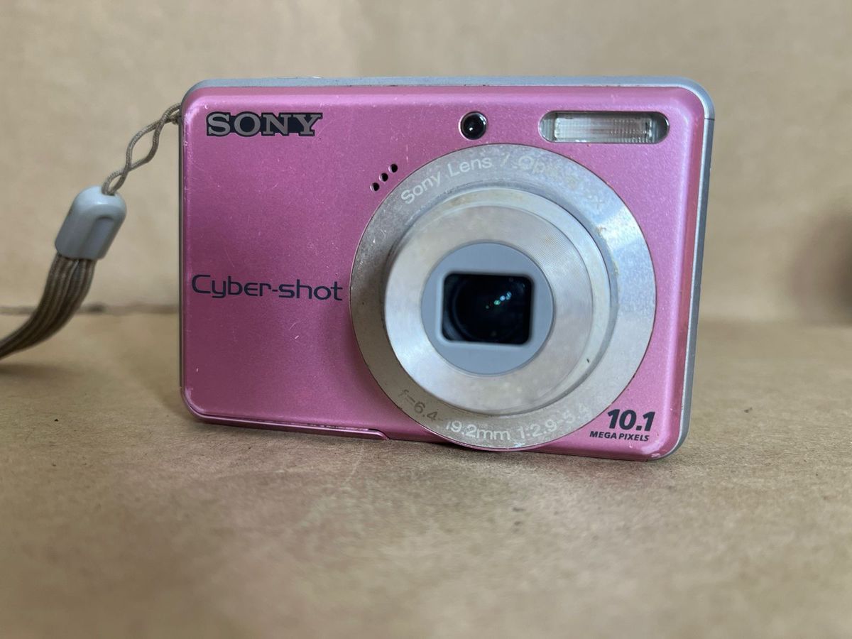 Sony Rosa Cybertshot 10.1 Megapixels | Máquina Fotográfica Digital Sony ...
