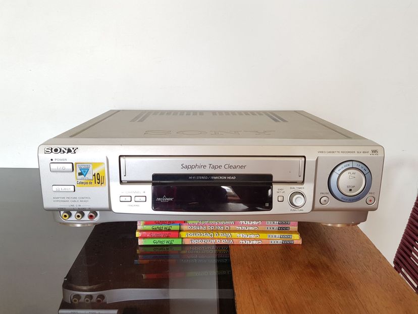 Sony Vhs | Video Cassette Recorder Slv-89hf | Produto Vintage e Retro ...