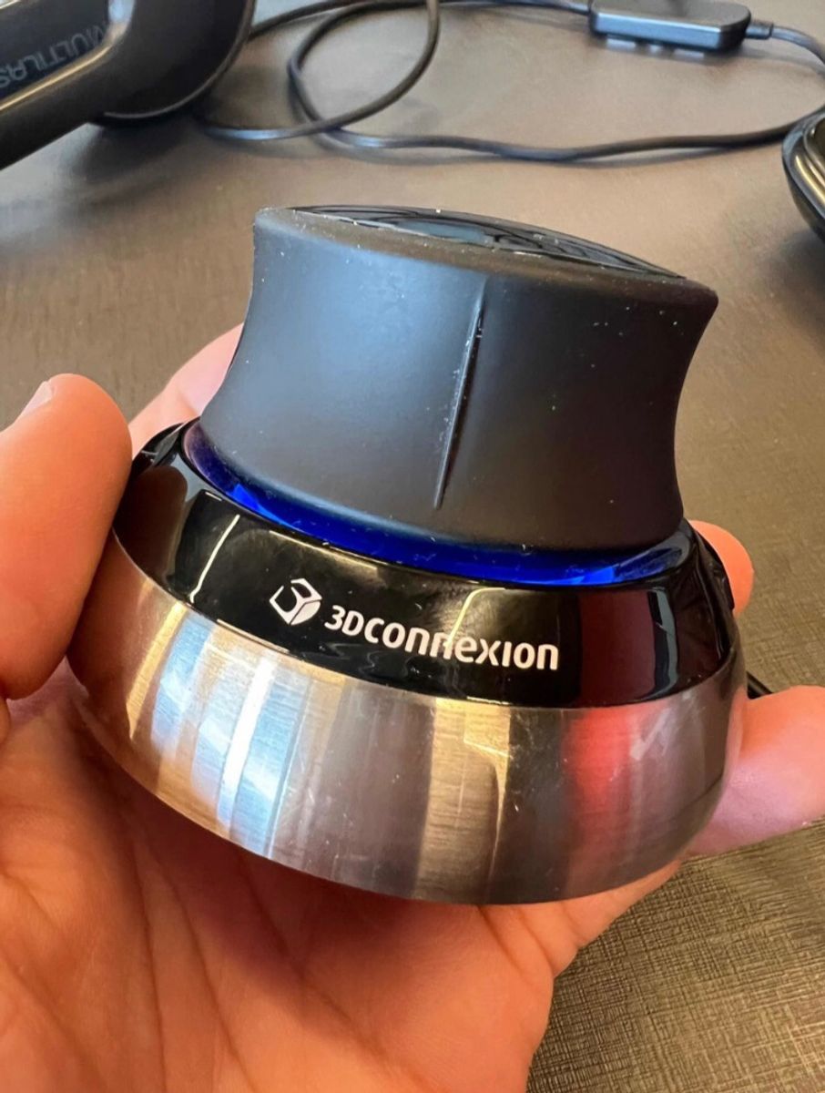 Space Mouse Compact 3d Connect Black | Mouse p/ Computador Nunca Usado ...