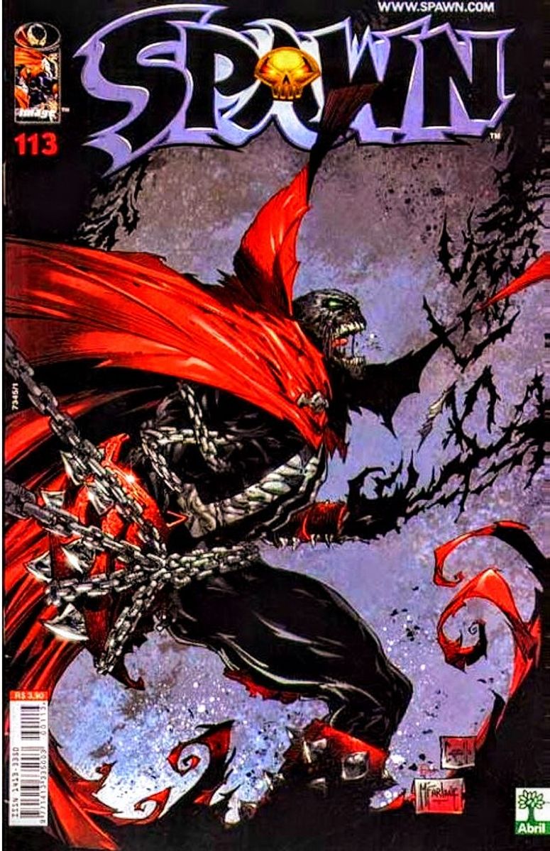 Spawn N° 113 (2001) Image Comics / Gibi / Hq / Comics | Livro Editora Abril Usado 76744841 | enjoei