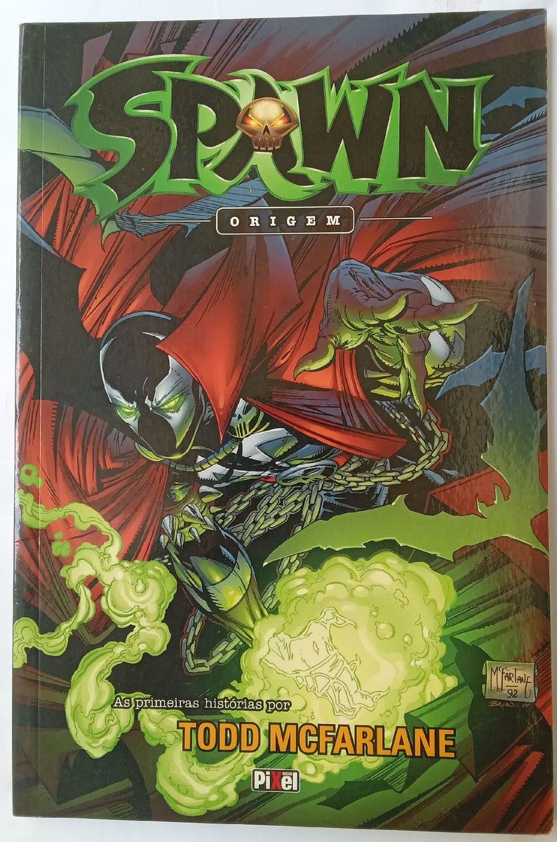 Spawn Origem As Primeiras Histórias por Todd Mcfarlane | Produto Masculino Pixel Media Usado ...