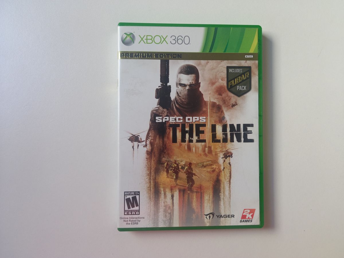 Spec Ops The Line Original Xbox 360 | Jogo de Videogame Xbox 360 Usado ...