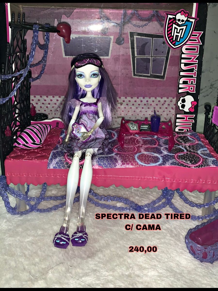 Spectra Monster High Dead Tired | Brinquedo Mattel Usado 73954558 | enjoei