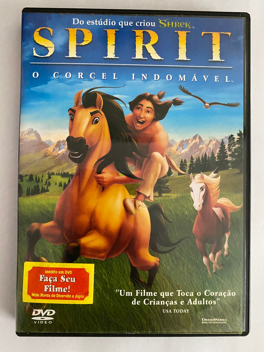 Spirit O Corcel Indomável - Dvd | Filme e Série Dvd Usado 61112085 | enjoei