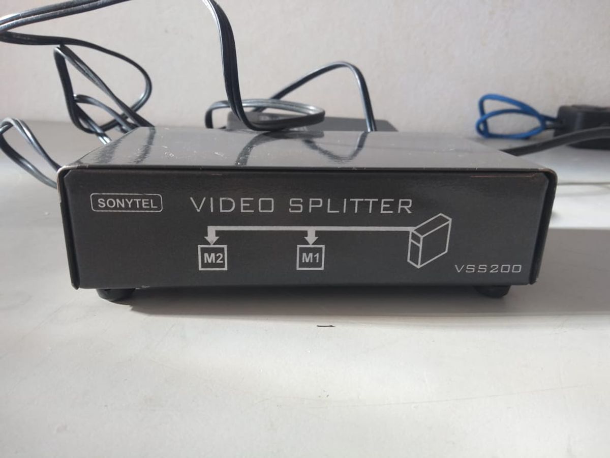 Splitter Sonytel-vss200 Vga 1x2 Distribuidor / Divisor de Sinal de ...