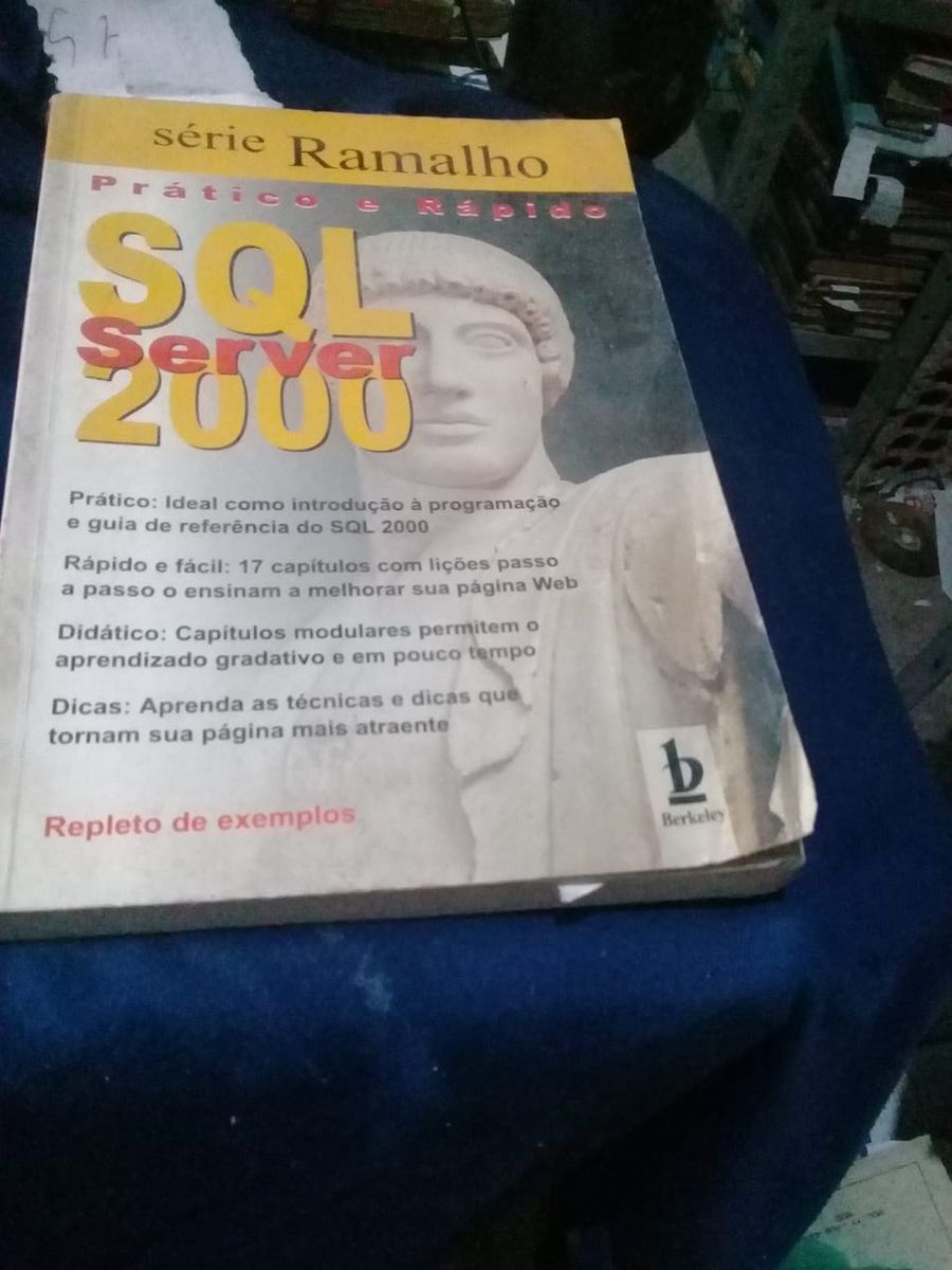 Sql Server 2000=série Ramalho | Livro Editora Não Encontrada Usado 67831432 | enjoei