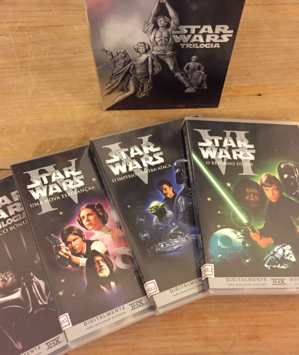 Star Wars - Box Dvds Trilogia Clássica | Filme e Série Star Wars Usado ...