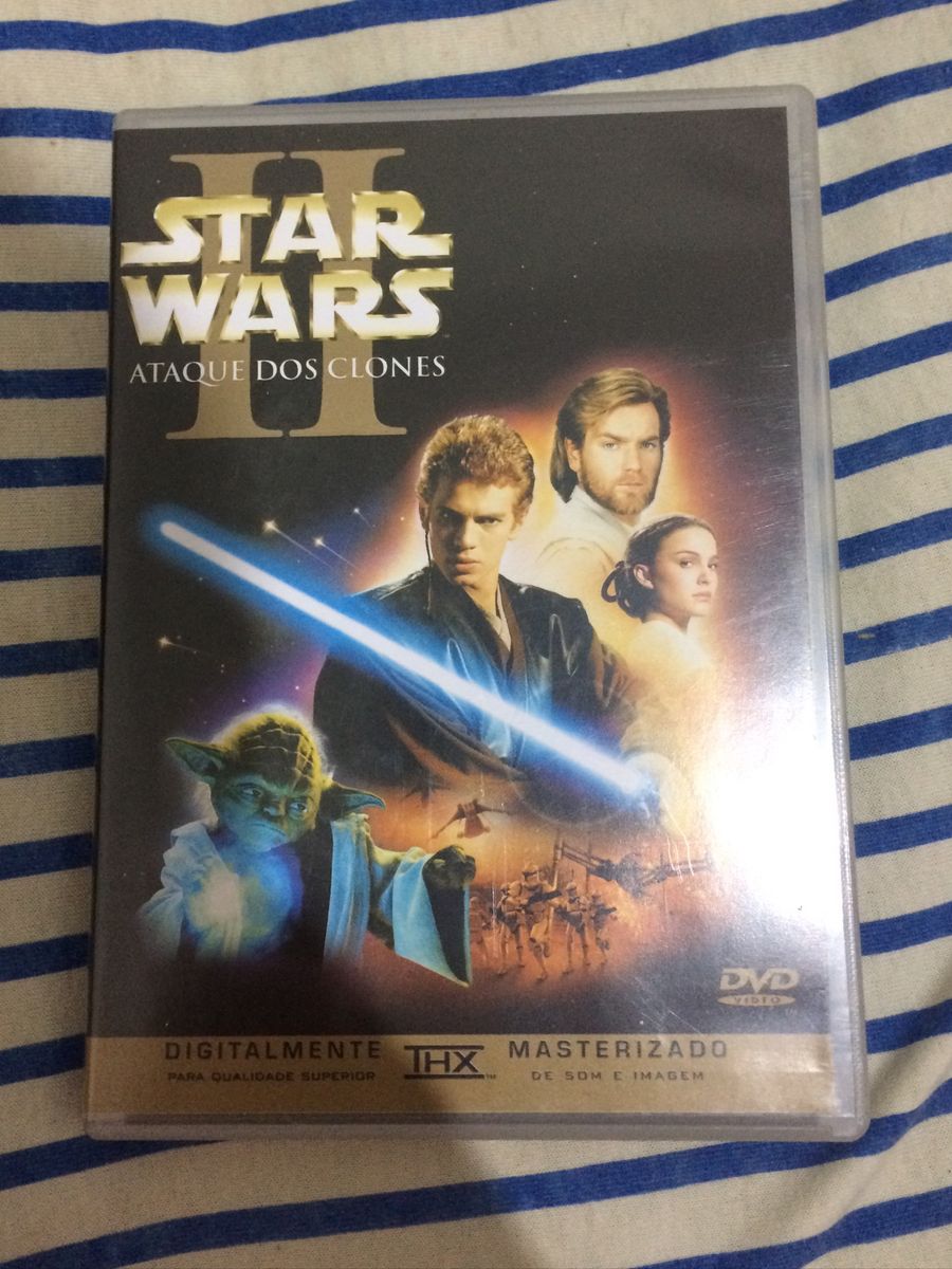 Star Wars Ii Ataque Dos Clones | Filme e Série Dvd Usado 51849071 | enjoei