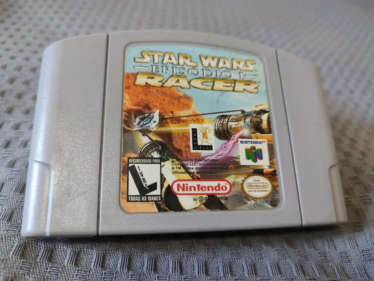 Star Wars Racer - Nintendo 64 - Br Gradiente | Jogo de Videogame ...