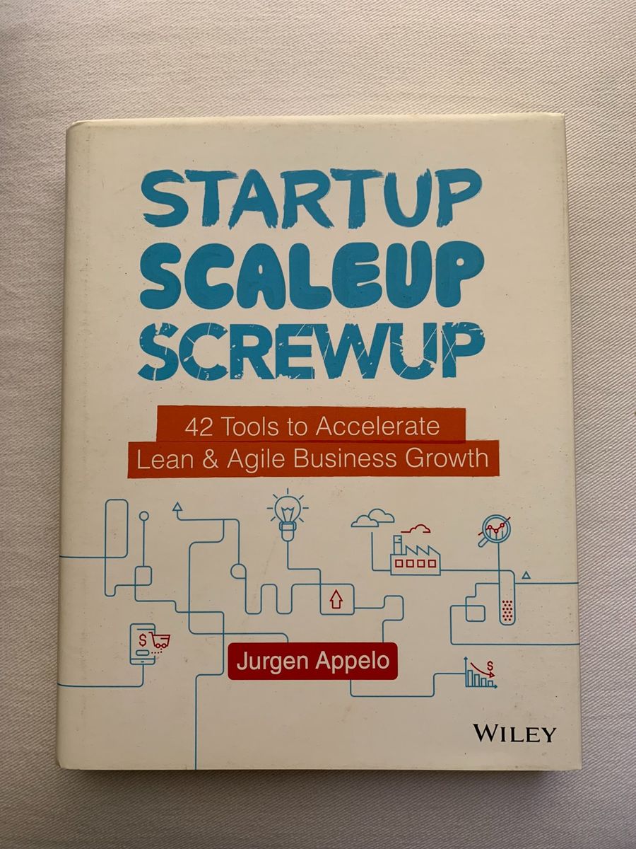 Startup, Scaleup, Screwup (jurgen Appelo) - Livro em Inglês | Livro ...